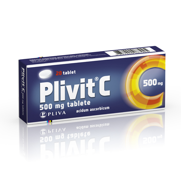 Plivit C 500 mg tablete - Imunski sistem - Gorenjske lekarne