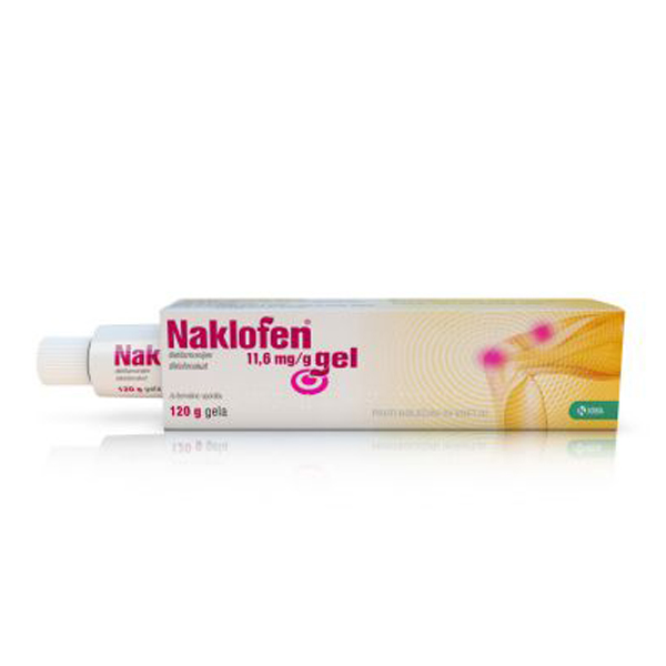 Naklofen 11,6 mg/g gel 60g - Mišice, kosti, sklepi - Gorenjske lekarne