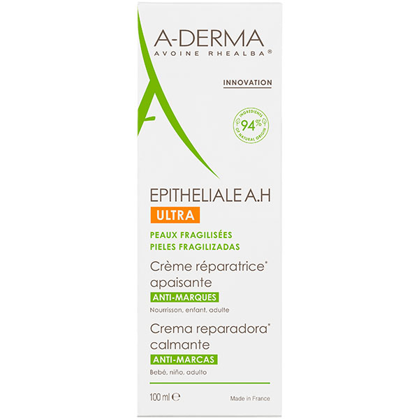 A-derma epitheliale ah ultra pomirjajoča, obnavljajoča krema, 100 ml tuba - Koža in sluznica ...