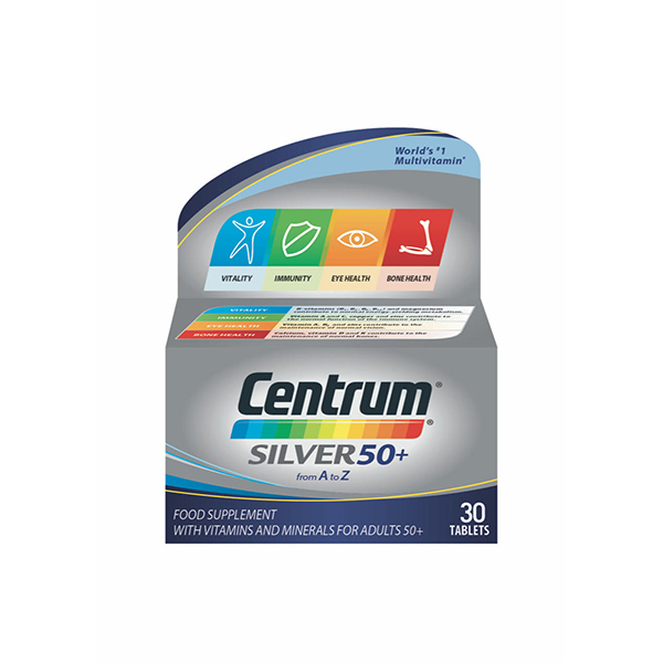 Centrum Silver, 30 tablet - Imunski sistem - Gorenjske lekarne