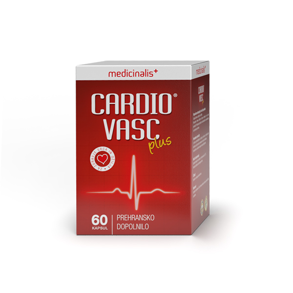 Cardiovasc plus, 60 kapsul - Srce in ožilje - Gorenjske lekarne