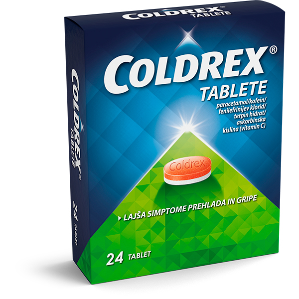 Coldrex tablete, 24 tablet - Dihala - Gorenjske lekarne