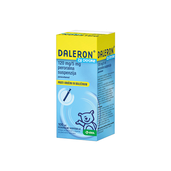 Daleron 120 mg/5 ml peroralna suspenzija, 100 ml - Mišice, kosti ...