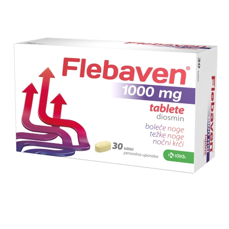 Flebaven 1000 mg tablete, 30 tablet - Prebava in presnova - Gorenjske ...