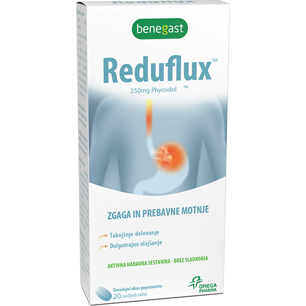 Benegast Reduflux, žvečljive tablete - Prebava in presnova - Gorenjske ...