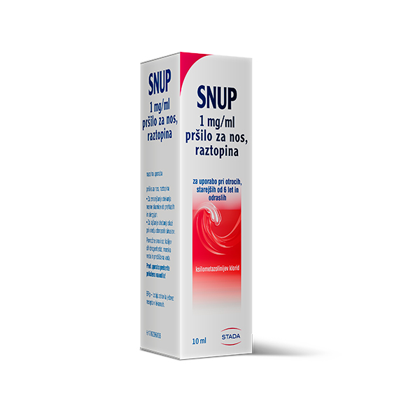 Snup 1 mg/ml, pršilo za nos - Čutila - Gorenjske lekarne