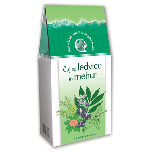 Čaj za ledvice in mehur, 70 g - Sečila - Gorenjske lekarne