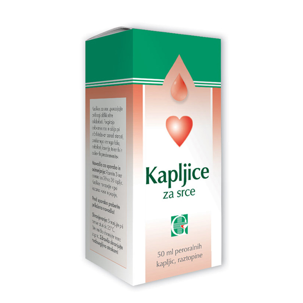 Kapljice za srce, 50 ml - Srce in ožilje - Gorenjske lekarne