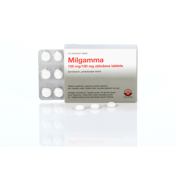 Milgamma 100 mg/100 mg obložene tablete - Mišice, kosti, sklepi ...